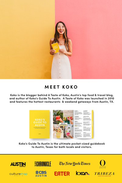 Koko's Guide To Austin Book | A Taste of Koko